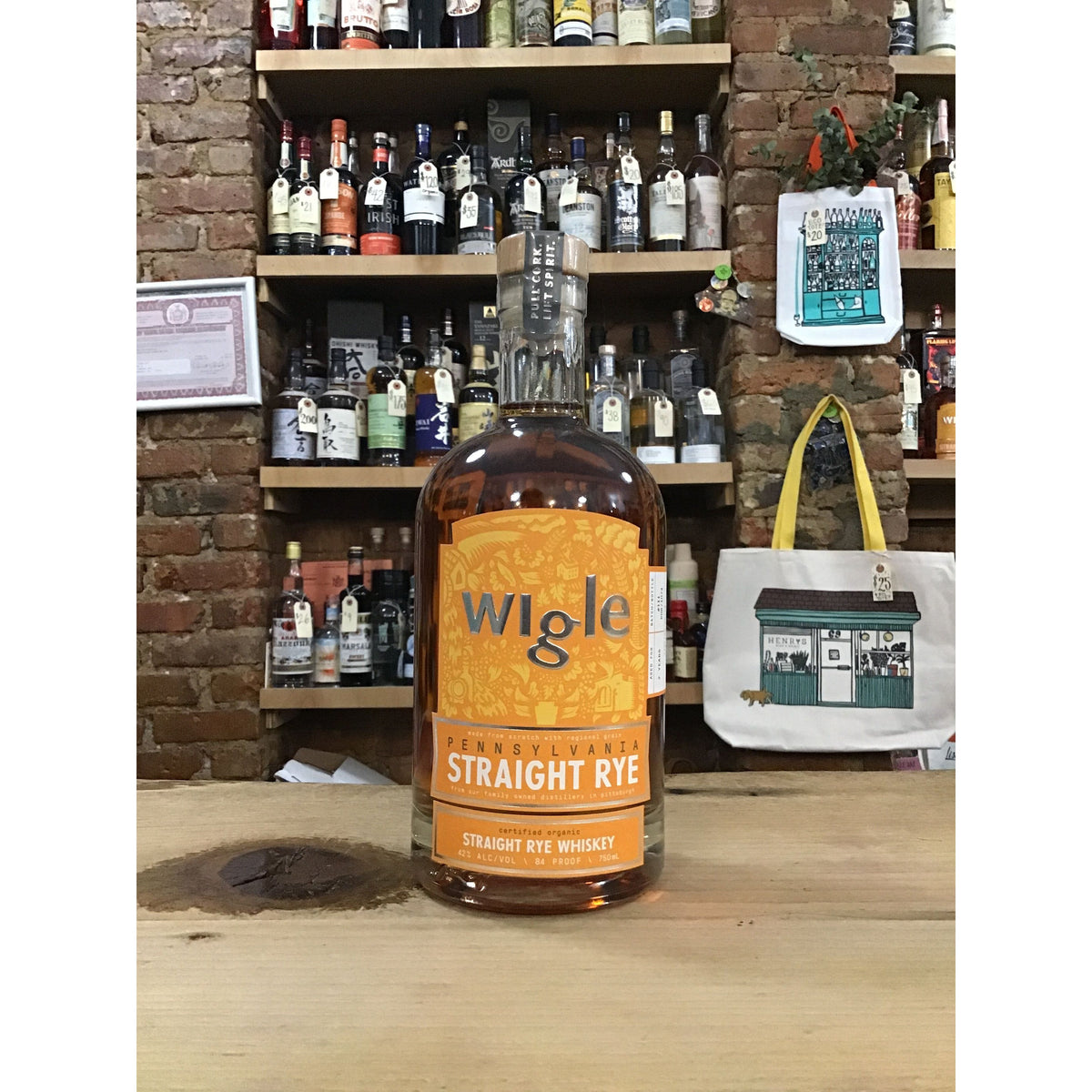 Wigle, Pennsylvania Rye Whiskey – Henry's Wine & Spirit