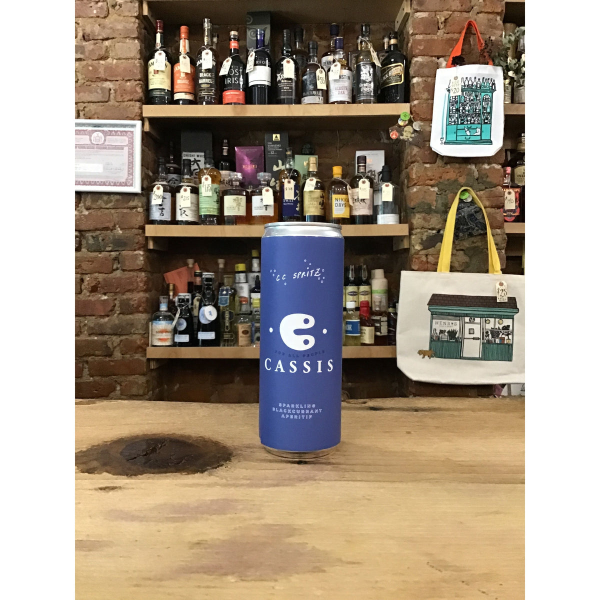 C. Cassis, Sparkling Blackcurrant Aperitif (NV) 355ml Can – Henry's ...