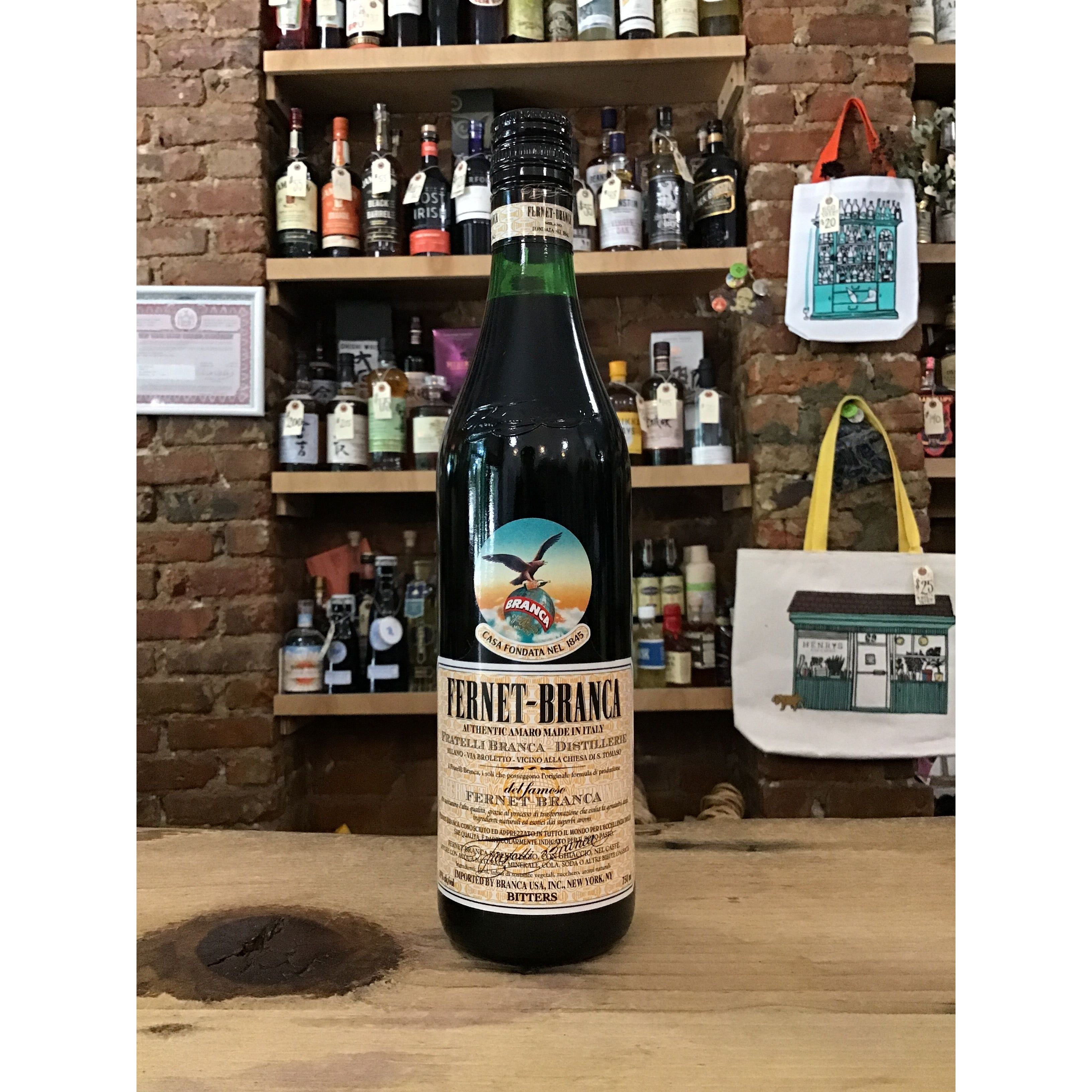 Fernet Branca (750ml) – Henry's Wine & Spirit