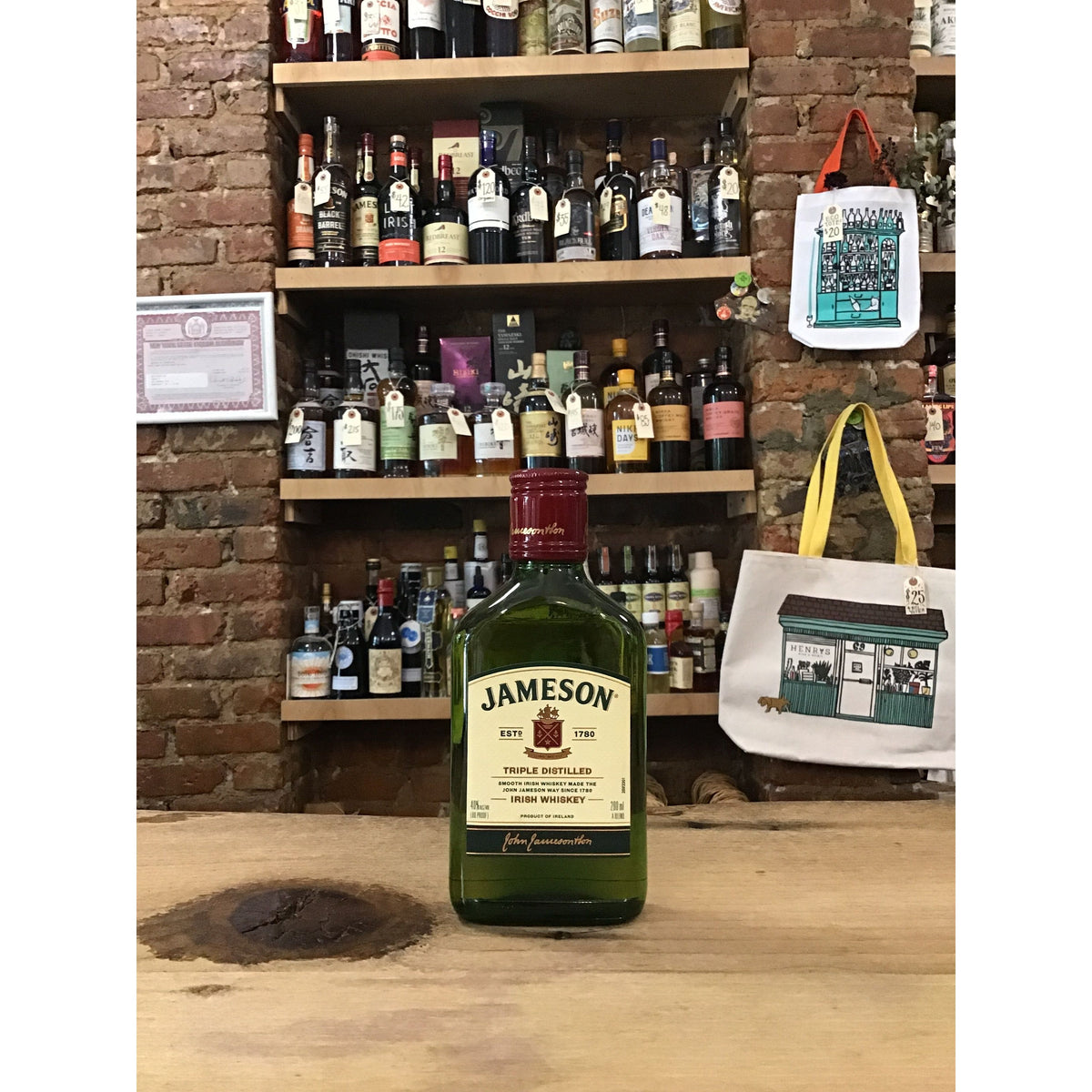 Jameson Irish Whiskey (200ml) – Henry's Wine & Spirit
