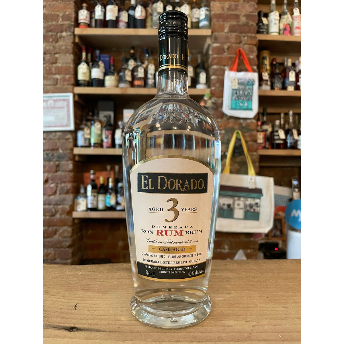 El Dorado, 3 Year Old Cask Aged Demerara White Rum – Henry's Wine & Spirit