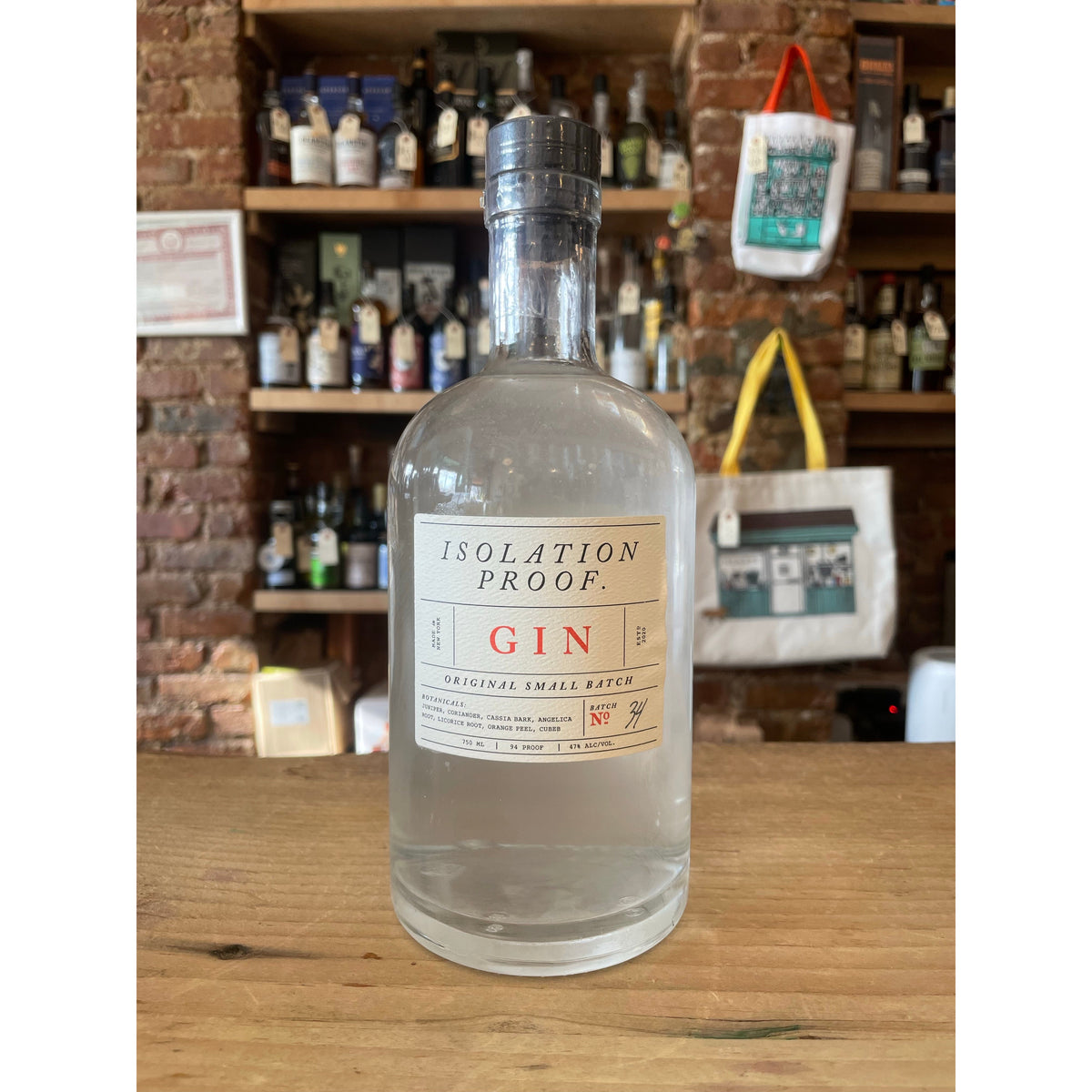 Isolation Proof, Original Small Batch Gin – Henry's Wine & Spirit